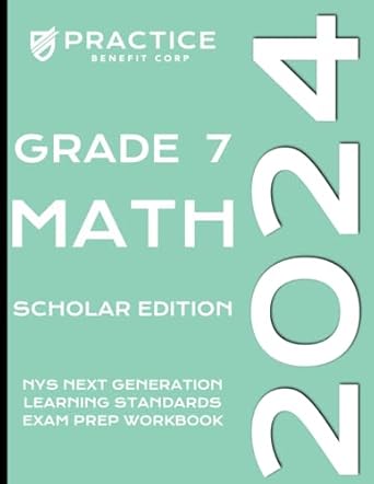 Amazon | 2024 Grade 7 Math Scholar Edition (2024 Nys Exam Prep ...