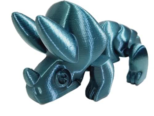Amazon.com: Flexi-Mech Dino Cute Mini Triceratops Fully Articulated 3d ...