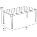 Keter 17202278 160-240 cm Harmony Extending Table - Grey/Light Grey ...