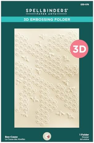 Spellbinders 3D Embossing Folder, ONE : Amazon.co.uk: Home & Kitchen
