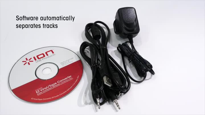 ION - Classic LP USB Conversion Turntable for Mac & PC | 3-Speed Belt ...