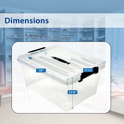 Snapklik.com : Lifetime Appliance (4 Pack) 70 Qt UPGRADED Plastic ...