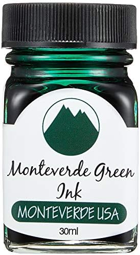 Amazon.com: Monteverde USA Ink with ITF Technology, 30 ml Emerald Green ...