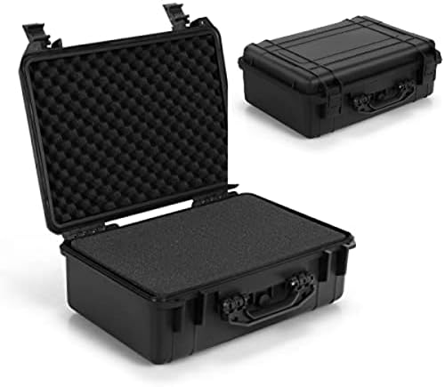 GiantexUK Waterproof Hard Case, Protective Camera Case with Customized ...