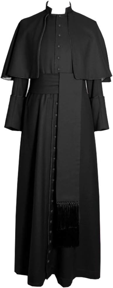 Amazon.com: Fortunehouse Mens Minister Choir Cassock Robe Clergy Pulpit ...