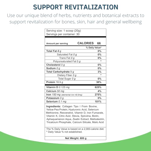 Bioxtron Colágeno em Pó - Suporte para Pele e Cabelos | 100g ...