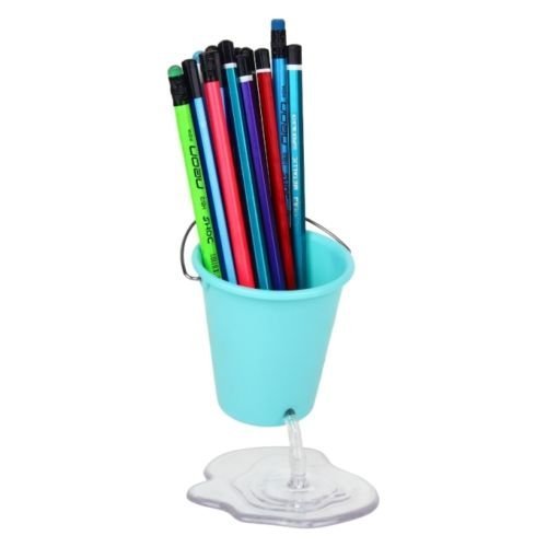 Okayji Floating Desk Bucket Stationary holder,Creative Pencil Holder ...