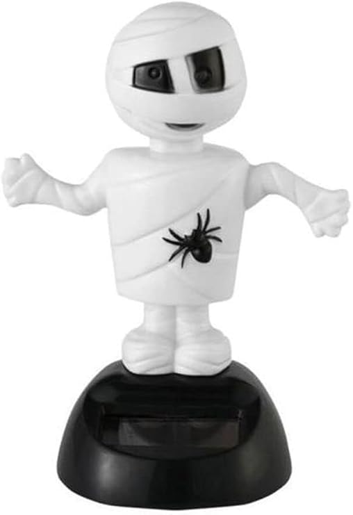 Amazon.com: White Solar Dancing Toys Halloween Skeleton Mummy Dancing ...