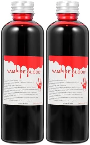 Amazon.com : Mehron Makeup Stage Blood | Realistic For Halloween ...