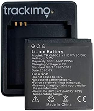 Amazon.co.jp: 【正規品】Trackimo 600mAh予備バッテリー トラッキモ リアルタイム GPS 発信機 付属品 ...