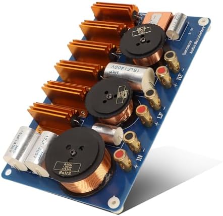 Amazon.com: ASHATA 2 Way Speaker Crossover, Speaker Audio Frequency ...