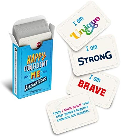 Happy Confident Me Affirmation Cards - Kids affirmation cards to ...