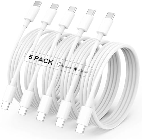 Amazon.com: Amazon Basics USB-C to USB-C Fast Charger Cable, 480Mbps ...