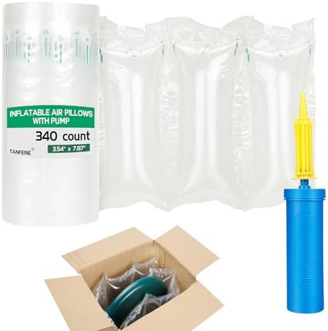 Amazon.com: Air Bags for Packing with Pump Filler Packing Materials ...