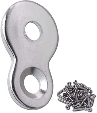 Podoy Desktop Fasteners Figure 8 with Screws, Heavy Duty 12 Gauge Steel ...