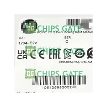 1734-IE2V NFS 2 Point Analog Input Module New Factory Sealed : Amazon ...