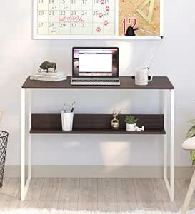 Pepperfry Engineered Wood Study Table with 1 Shelf Storage – Computer ...