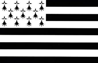 Autocollant Sticker Drapeau Bretagne Breton Moto Voiture Adhesif Vinyl