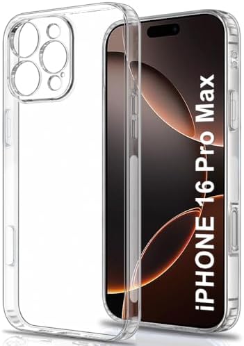 TheGiftKart Back Cover Soft Case for iPhone 16 Pro Max | Best Camera ...