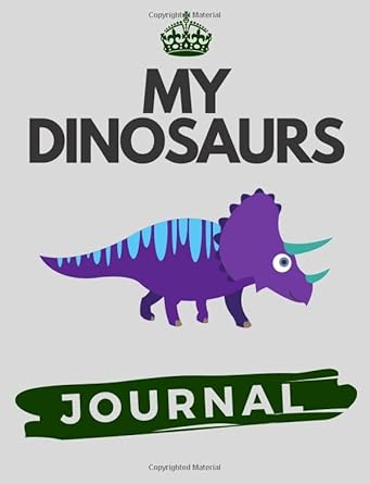 Amazon.com: My Dinosaurs Journal: Draw and Write Journal, Paper For ...