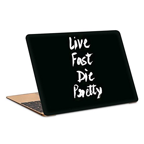 Postergully 15.6" Laptop Skin - Live Fast Die Pretty Swag - Buy ...