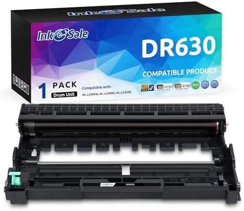 Amazon.com: INK E-SALE Compatible DR-630 Drum Replacement for Brother ...