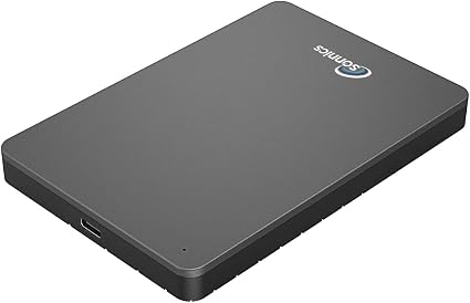 Sonnics 2TB Grey External Portable Hard drive type C USB 3.1 Compatible ...