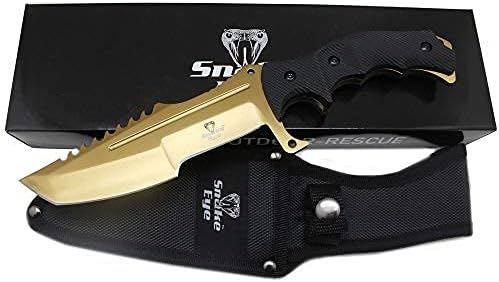 Amazon.com : Snake Eye Tactical 11" Heavy Duty Fixed Color Blade ...