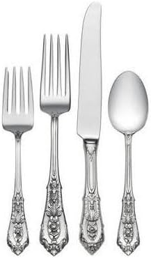 Amazon.com | Rose Point 4 Piece Flatware Set: Flatware Sets