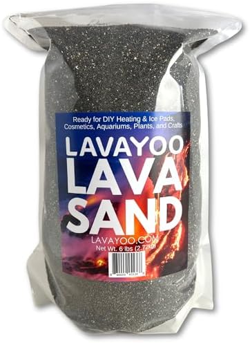 Amazon.com: Real Lava Sand - Screened, Washed, Dried and Sanitized ...