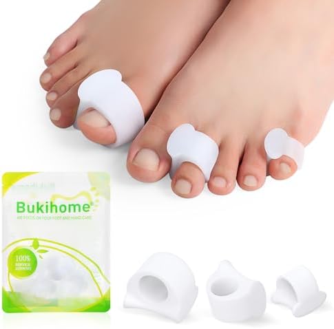 Amazon.com: Bukihome Gel Toe Separators for Women -10 Pack Toe Spacers ...