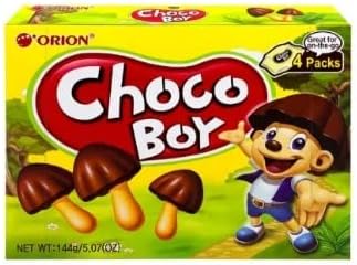 Amazon.com: Orion Choco Boy, Chocolate Covered Biscuits 144g : Grocery ...