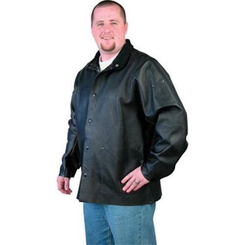 DuraLite Premium Grain Pigskin Welding Coat - 30" (black, Size Medium ...