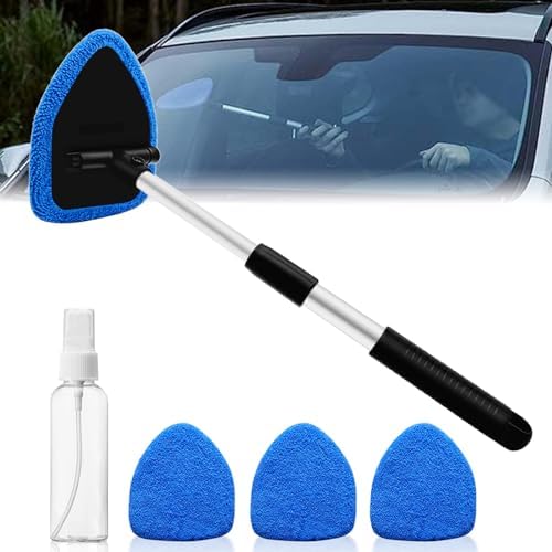 JNBGTU Car Window Cleaner Kit, Multifunctional Expandable Windscreen ...