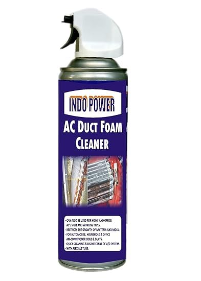 INDOPOWER AC Duct Foam Cleaner For Window AC & Split AC Cleaning Remove ...