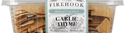 Amazon.com: FIREHOOK CRACKER BKD GARLIC THYME, 7 OZ