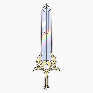 Amazon.com - She Ra Rainbow Sword Bumper Sticker Vinyl Decal 5"