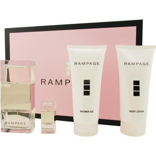 Amazon.com : RAMPAGE by Rampage Set-eau De Parfum Spray 3 Oz & Body ...