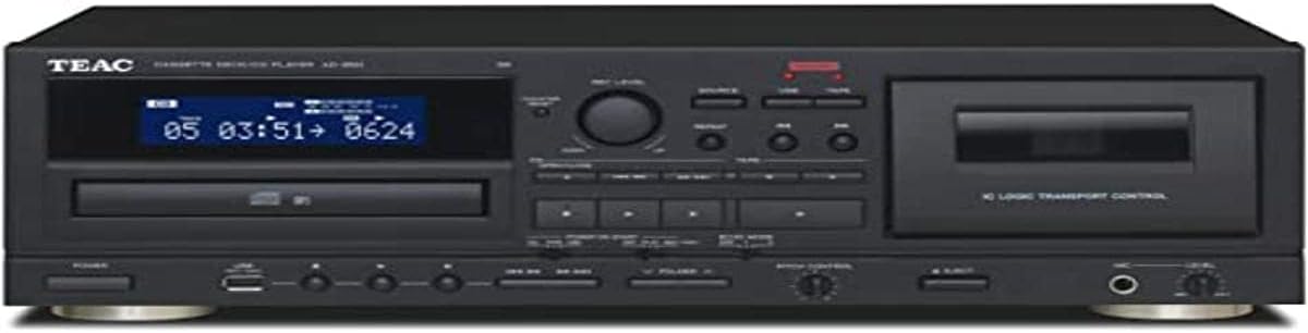 Teac W-1200-B W-1200(B) Double Cassette Deck (Recording/Playback ...