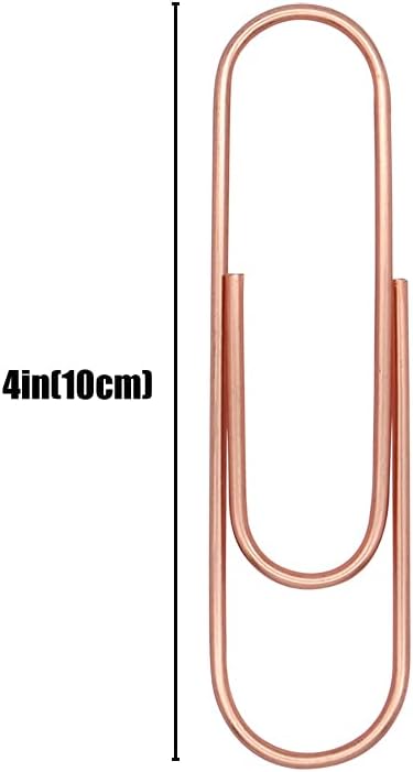 4 Inches Extra Large Paper Clips – Cute Paperclips Bookmark for Office ...
