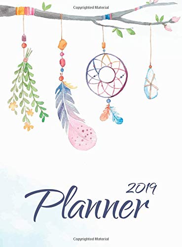 2019 Planner: Daily Weekly And Monthly Calendar Planner With Holiday ...