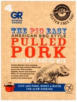 Gordon Rhodes The Pig Easy American BBQ Style Pulled Pork Gourmet Sauce ...