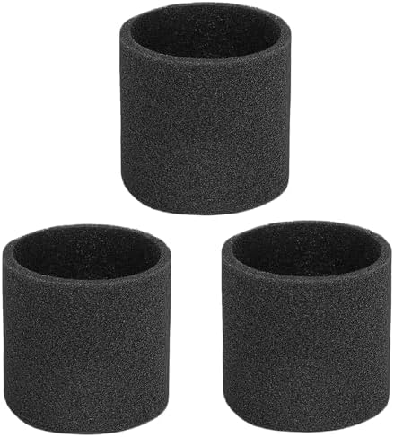 3 Pack 90585 Foam Sleeve Filter Replacement for Shop Vac for Vacmaster ...