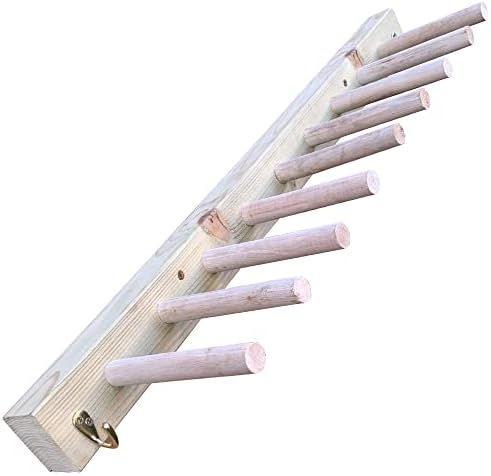 Welly Boot Rack Wall Mounted for 4 Pairs of Wellies Riding Boots ...