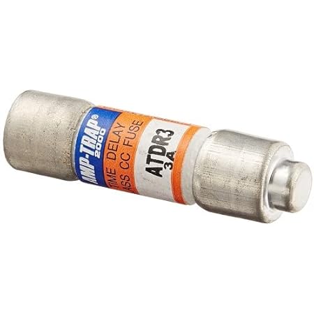 Mersen ATDR3 600V 3A Cc Time Delay Fuse, 10-Pack - Cartridge Fuses ...