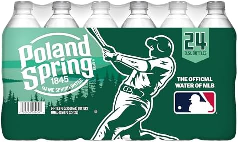 Amazon.com: Poland Spring Natural Spring Water Bottles, 24 Pack - Still ...