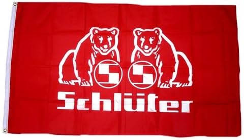 Fahne/Flagge Schlüter Logos 90 x 150 cm : Amazon.de: Garten
