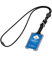 Amazon.com : Techion Badge Holder, Hard Plastic ID Badge Holder with ...