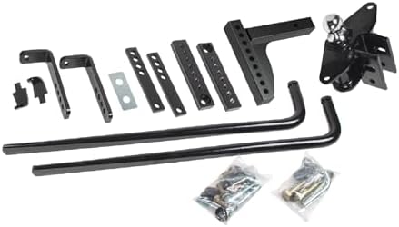 CURT 17062 Round Bar Weight Distribution Hitch with Integrated ...