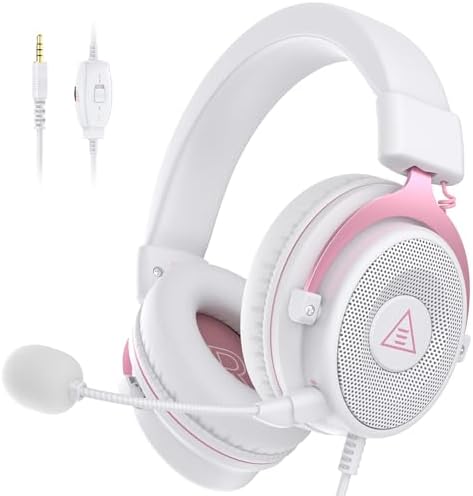 Amazon.com: FIFINE USB Gaming Headset, PC Over-Ear Wired Streaming ...